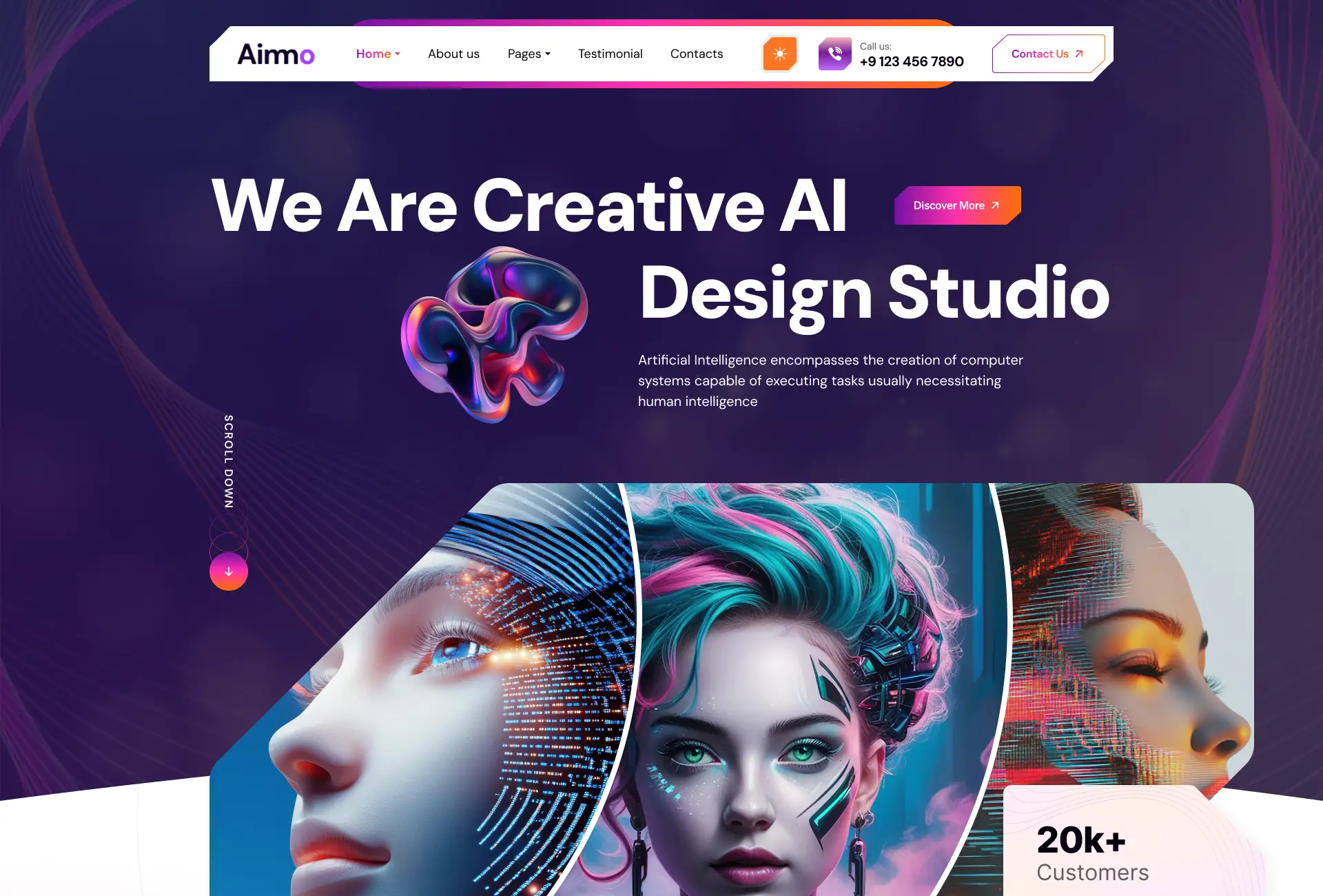 Home 06 One Page Cloudview Ai